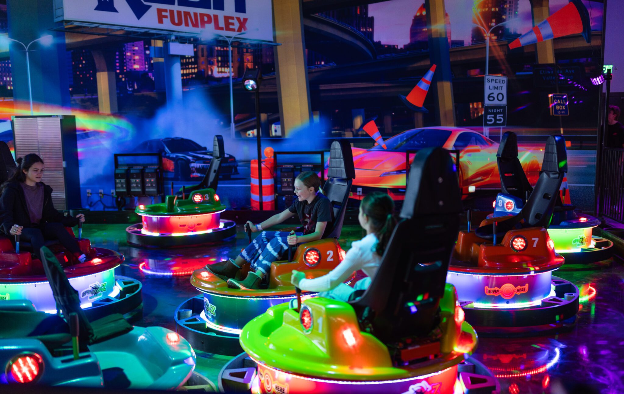 Attractions: Go-Karts & Bowlings UT & KS | The Rush Funplex